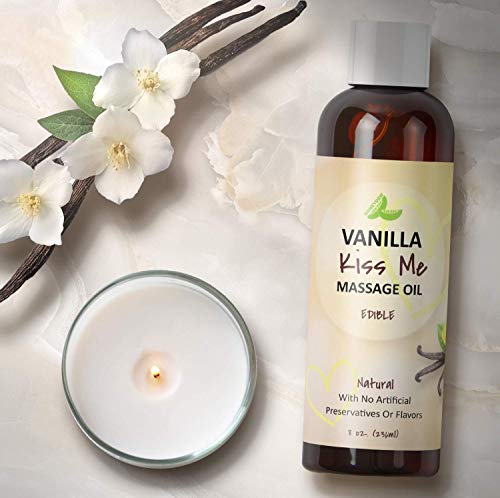 Vanilla Erotic Massage Oil For Sex Edible Massage Oil And Lubricant For