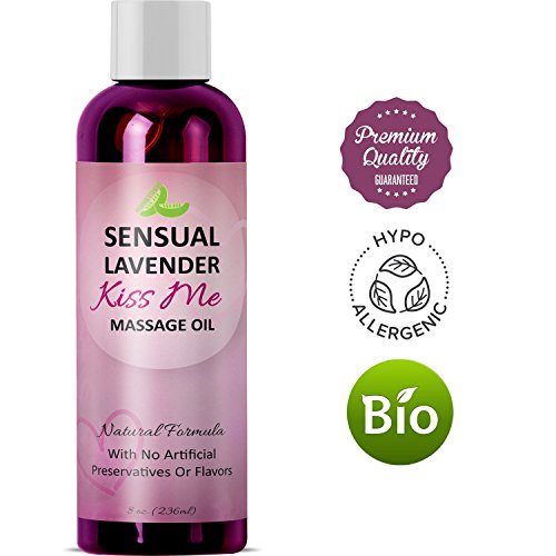 Tempting Lavender Massage Oil For Couples Aromatherapy Sensual