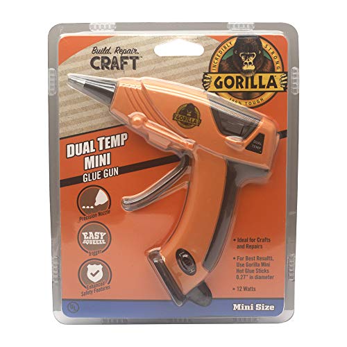 Gorilla Dual Temp Mini Hot Glue Gun Kit Nadias Crafty Corner