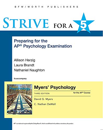 Myers Psychology For Ap Study Guide Top 8 Books For Psych Ap Exam