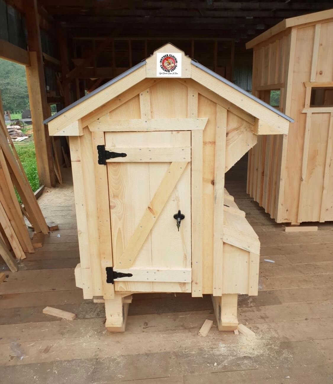 3x4 Brookhaven Mother Cluckin Chicken Coops