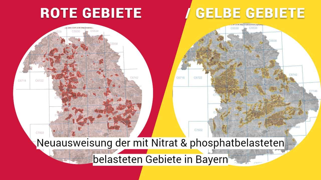 Neuausweisung Der Mit Nitrat And Phosphatbelasteten Belasteten Gebiete In