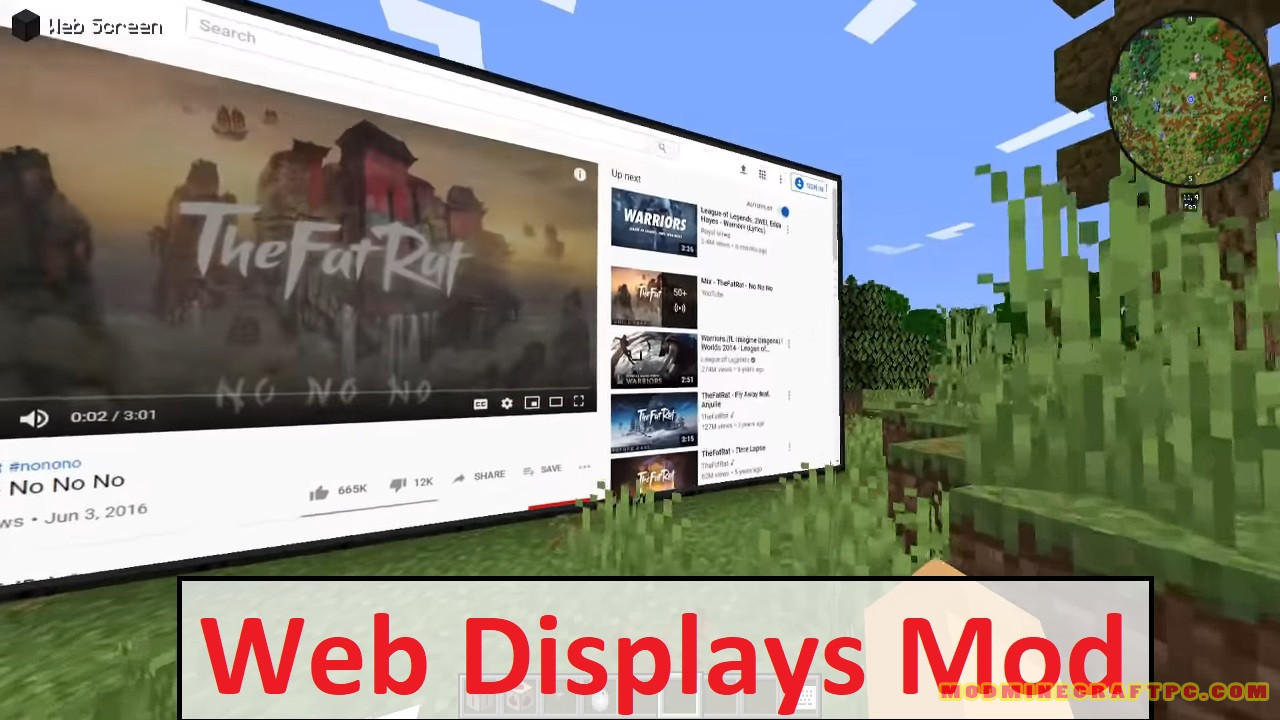 Web Displays Mod Mod Minecraft Pc