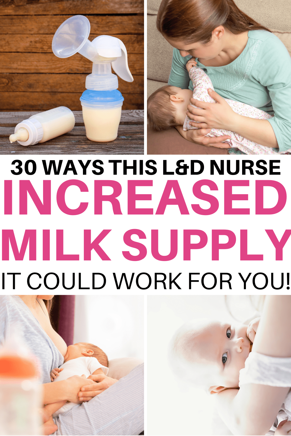 How To Increase Milk Supply 30 Methods That Might Help