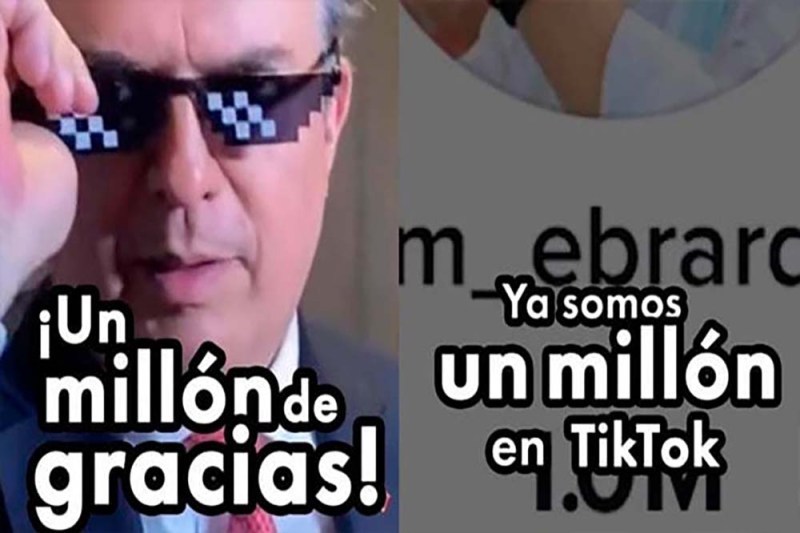 Presume Ebrard Un Millón De Seguidores En Tiktok Es El Primer Político