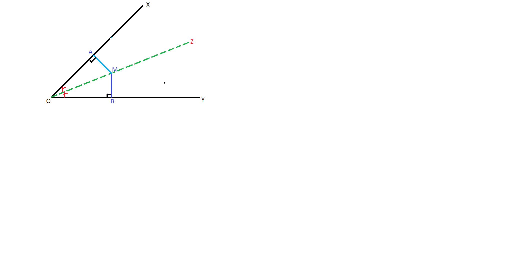 Bisectoarea Unui Unghi Proprietatea Bisectoarei Mate Pedia