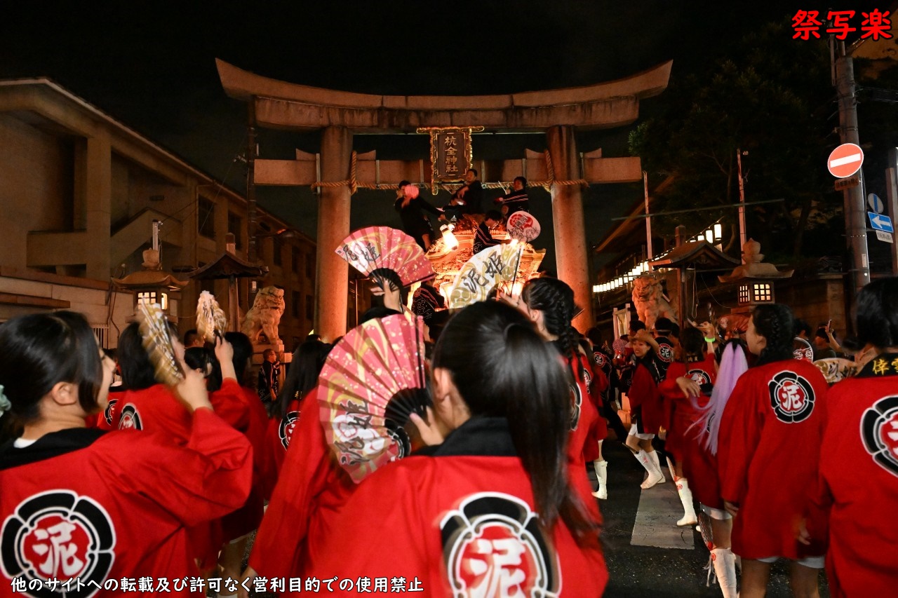 令和5年6月24日 平野郷夏祭り試験曳き（四町合同編） 祭写楽