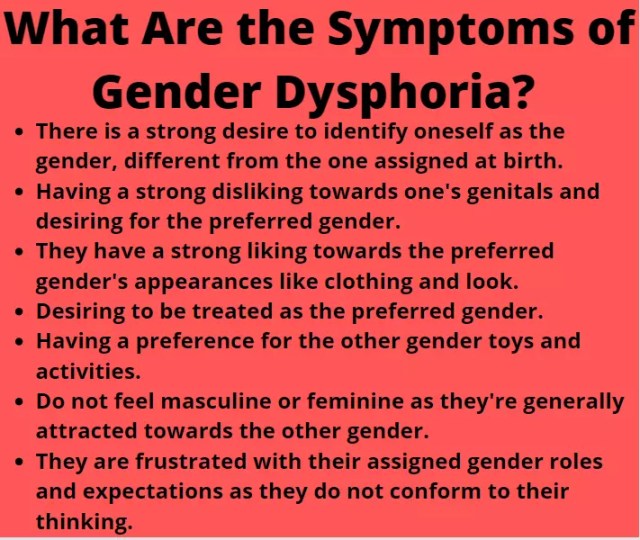 Gender Dysphoria Symptoms And Causes Maximus Globe