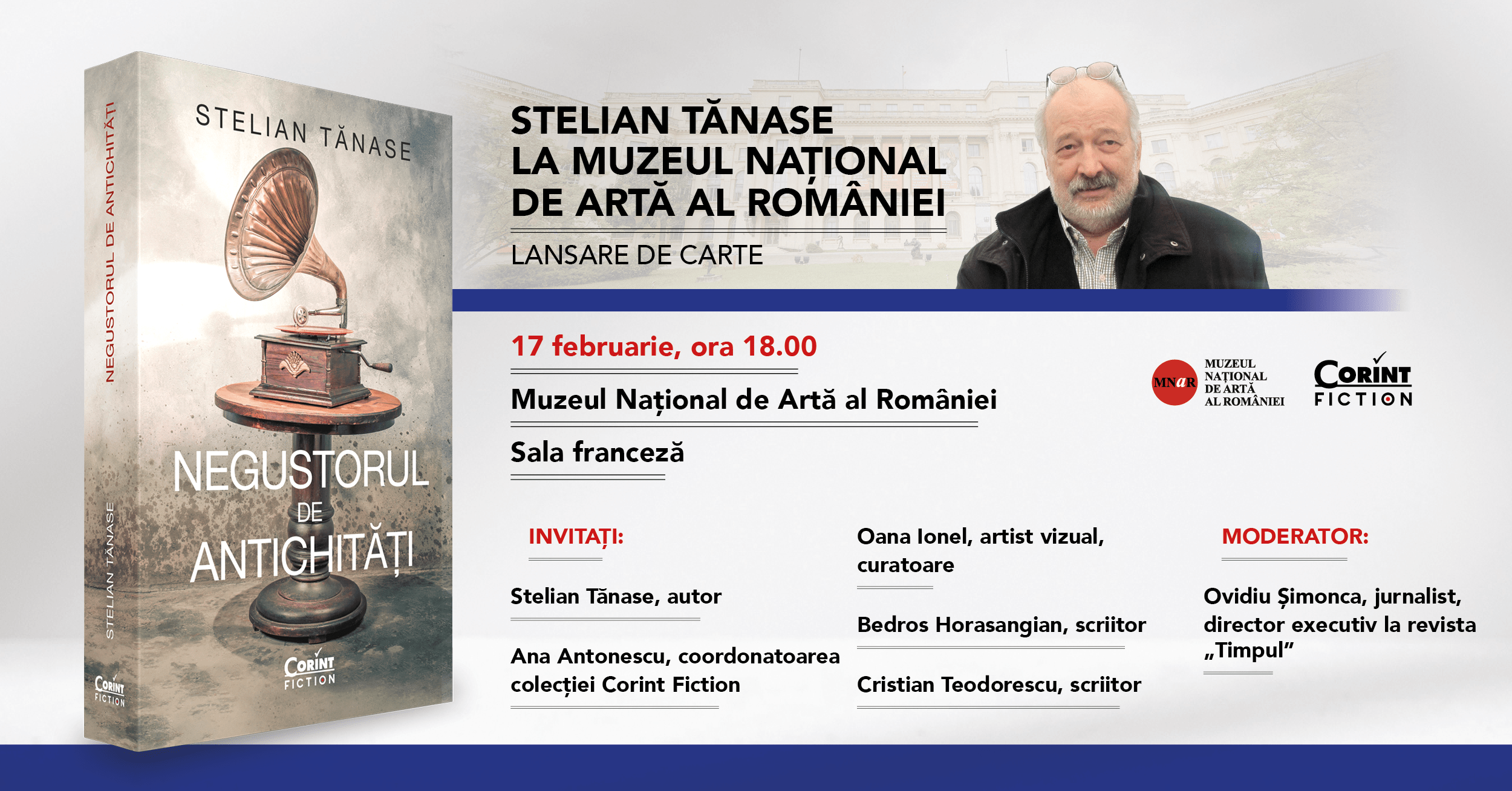 Stelian Tănase Lansează Negustorul De Antichități Magnanews