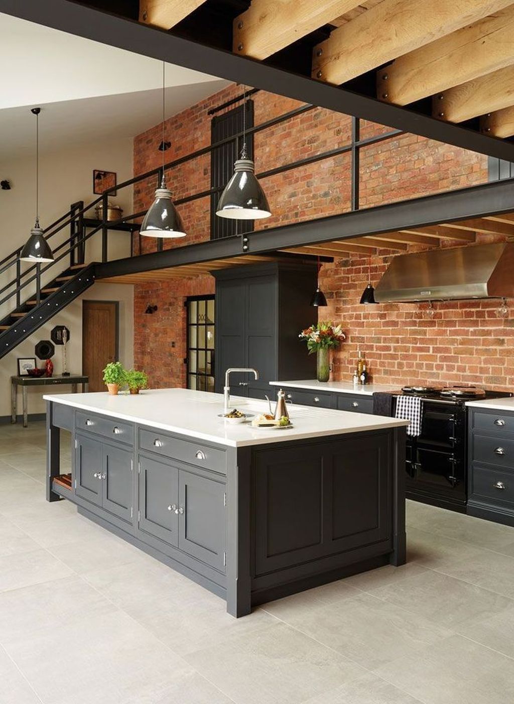 Incredible Industrial Style Home Kitchen Spot