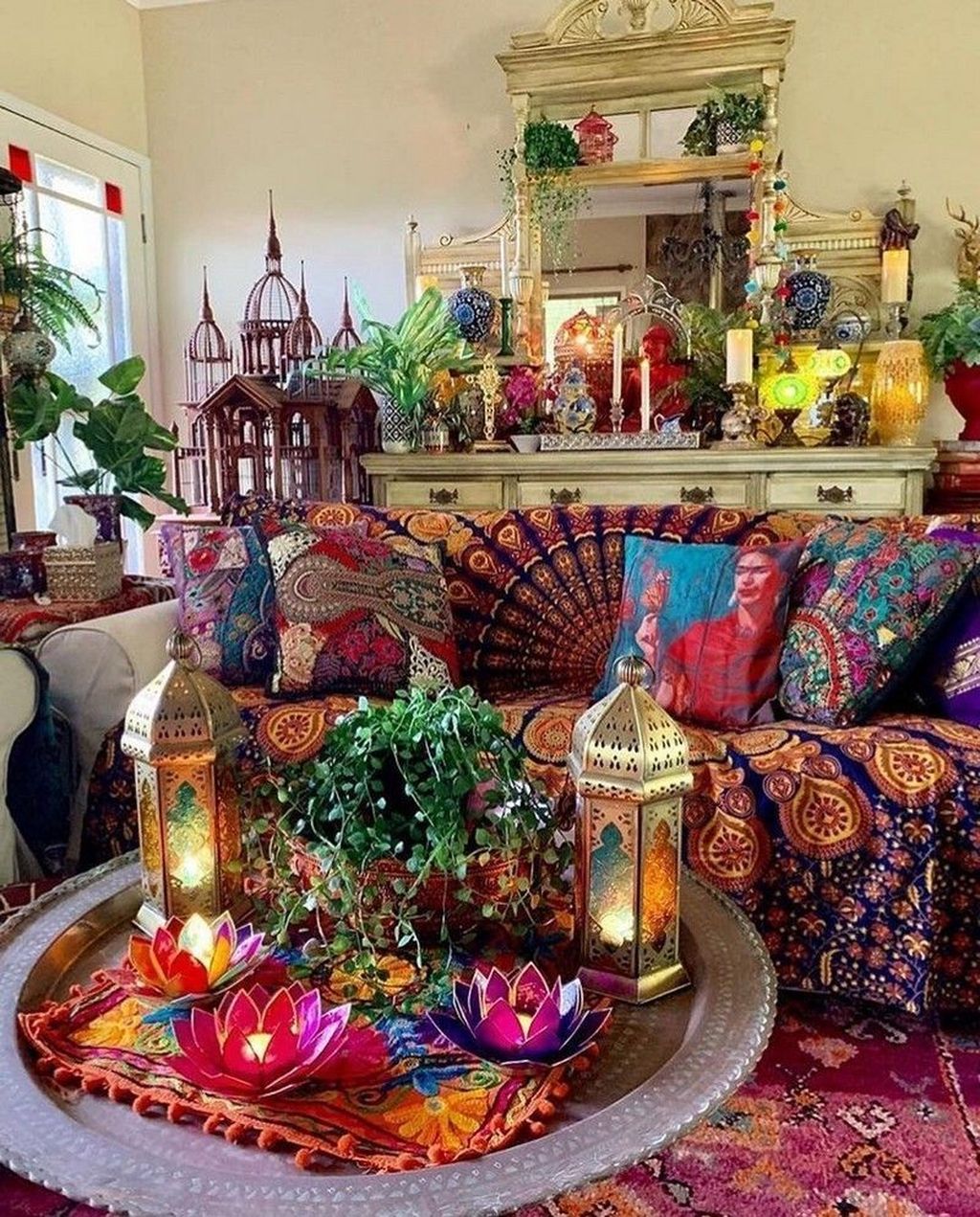 35 Lovely Bohemian Living Room Decor Ideas Magzhouse