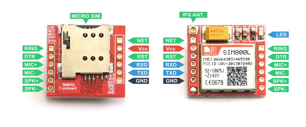 Sim800l Gsm Grps Module Makers Electronics