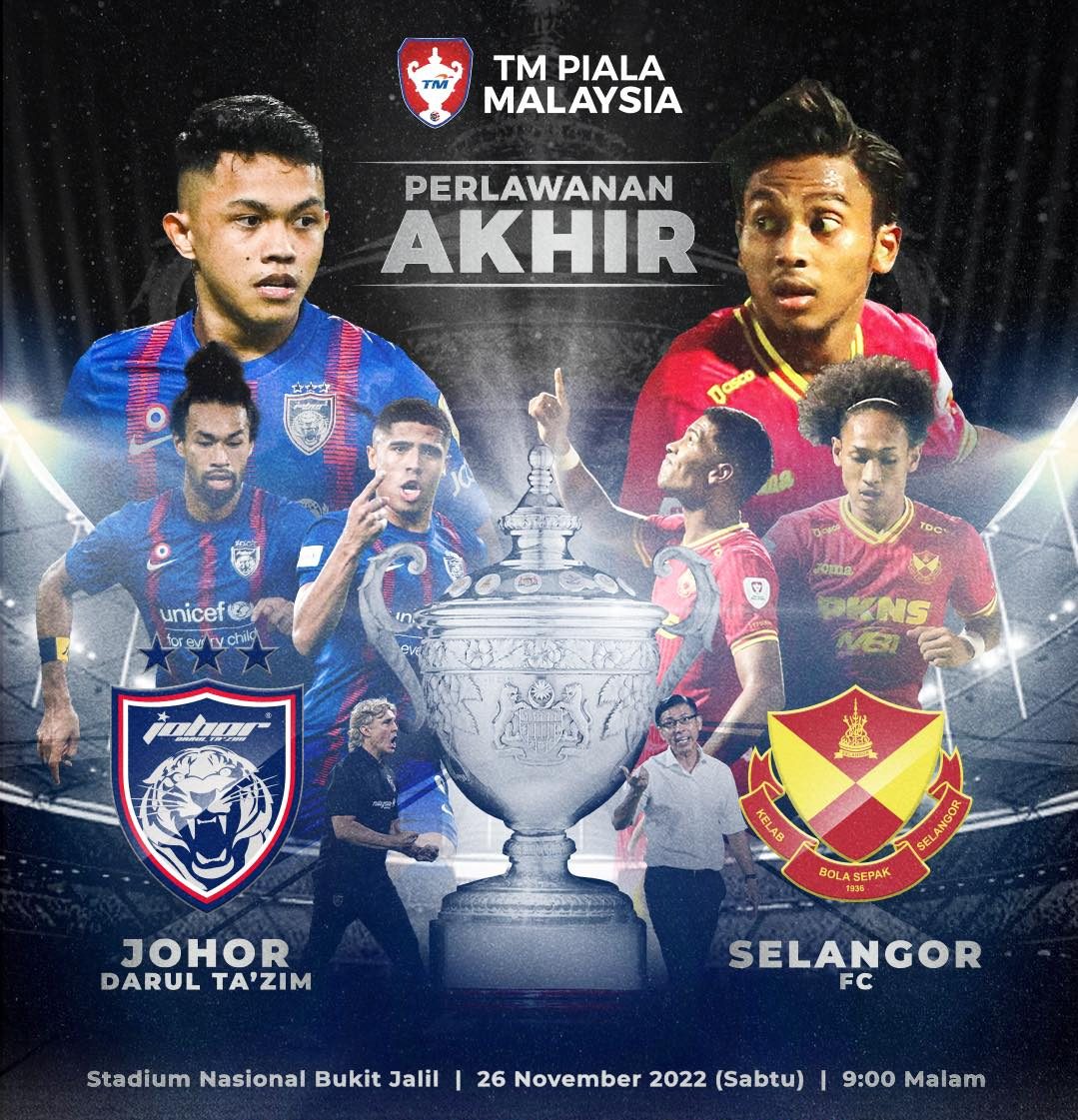 Piala Malaysia 2022 Milik Jdt Atau Selangor Fc