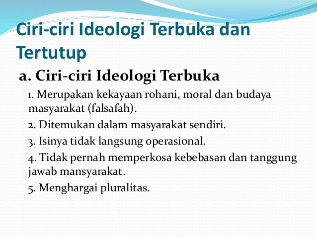 Pancasila Sebagai Ideologi Terbuka Contoh Dan Penjelasan Singkat