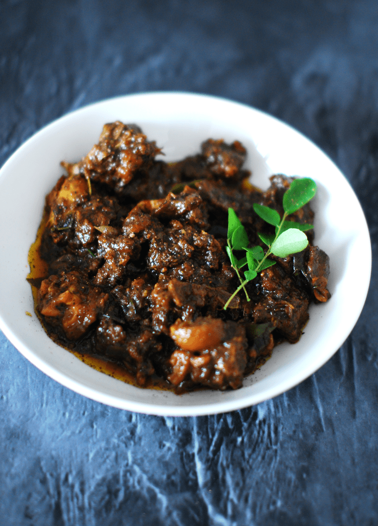 Mutton Pepper Varattu Roast