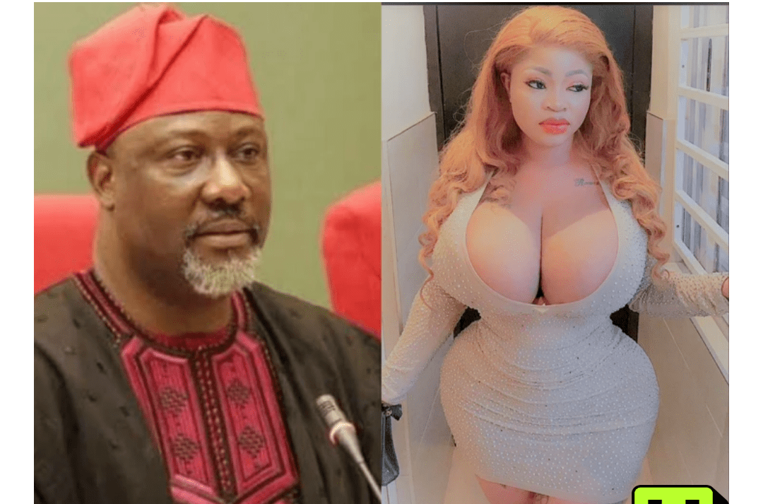 How Dino Melaye Reacted After An Instagram Model Roman Goddess Visited