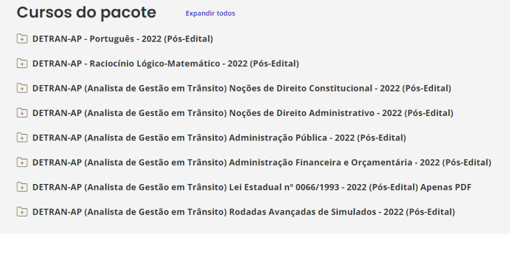 Detran Ap Analista De Gestão Em Trânsito Estrategia 2022 Pós Edital