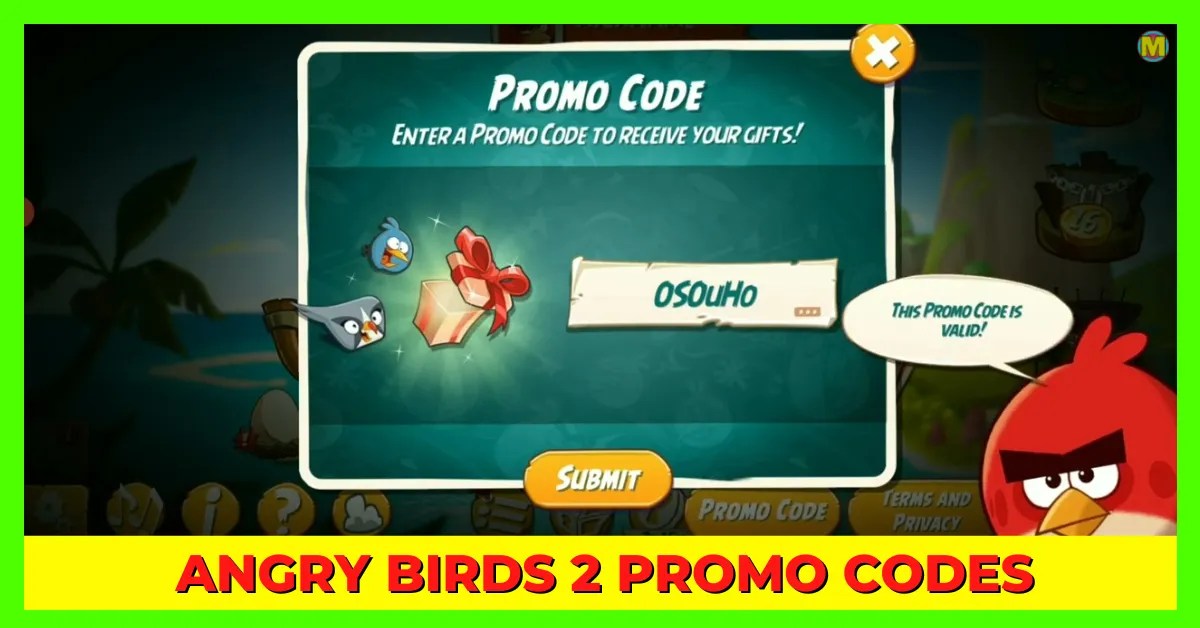 Angry Birds 2 Promo Codes January 2024 Updated Master Freak Gaming