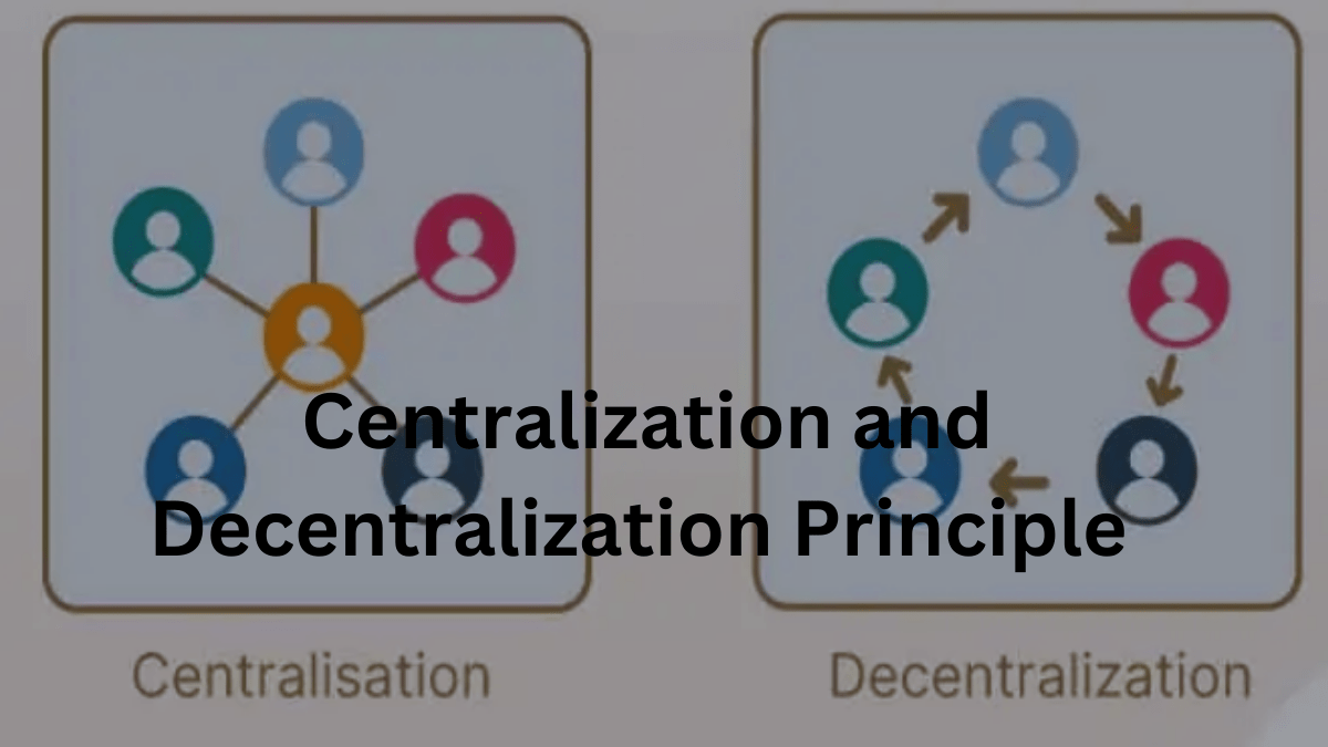 Centralization And Decentralization Principle Mbanote