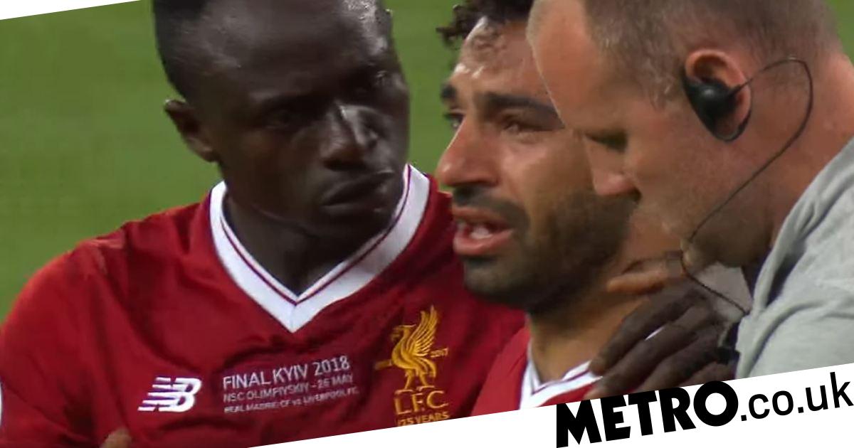 Real Madrid V Liverpool Mohamed Salah In Tears After Injury In