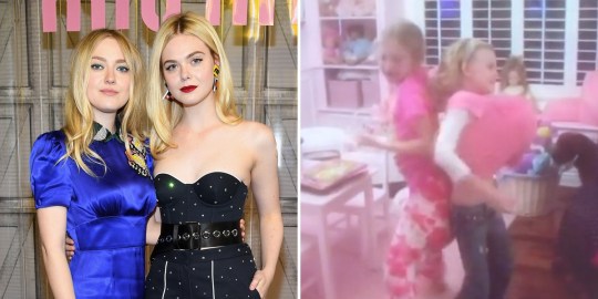 Elle Fanning Shares Throwback Video On Sister Dakotas Birthday Metro