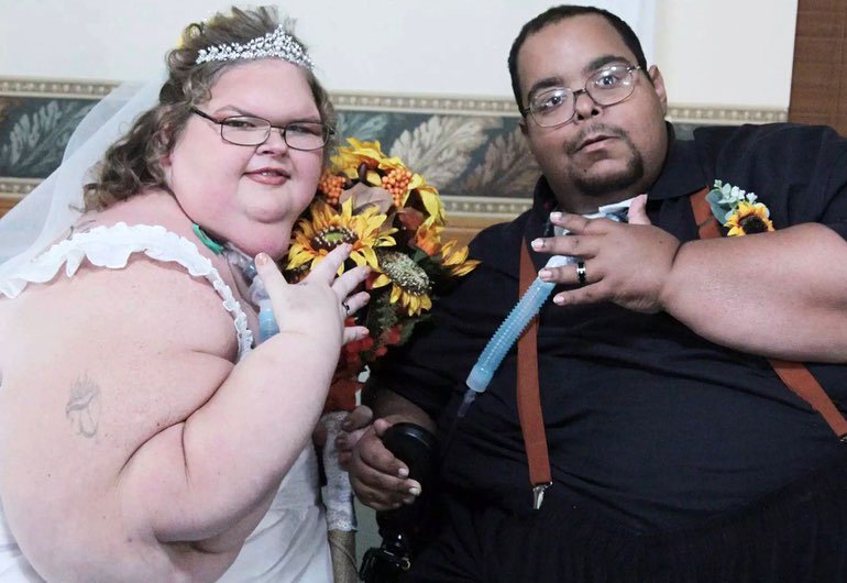 1000 Lb Sisters Star Tammy Slaton Marries Caleb Willingham In Rehab