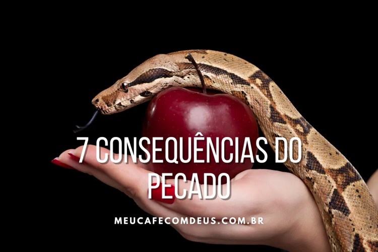 7 Consequências Do Pecado Devocional Meu Café Com Deus