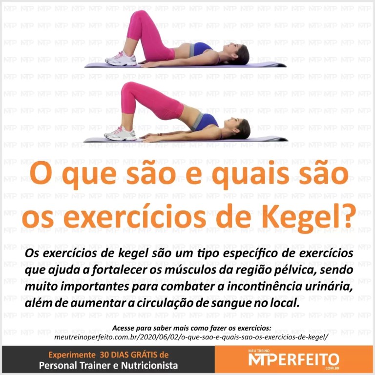 O Que São E Quais São Os Exercícios De Kegel Meu Treino Perfeito