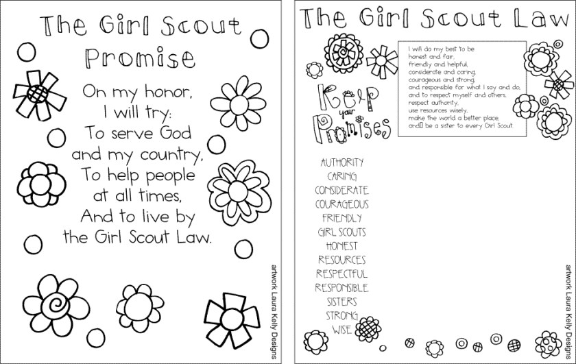 Back To Troop Girl Scouts Season With Printables Twenty Plus Ideas