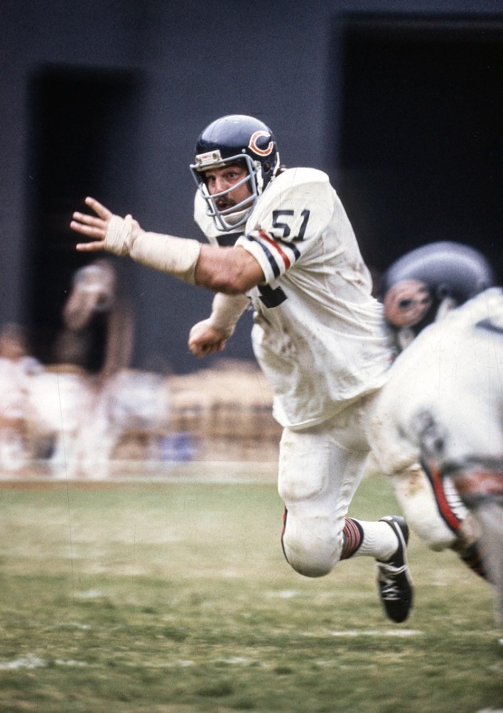 Dick Butkus Nfl Hall Of Famer And Former Bears Linebacker Dies At 80