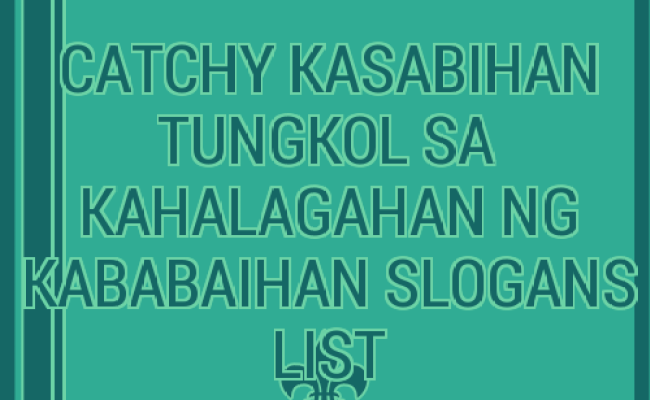 100 Catchy Tungkol Sa Kahalagahan Ng Pag Iimpok At Pamumuhunan Slogans