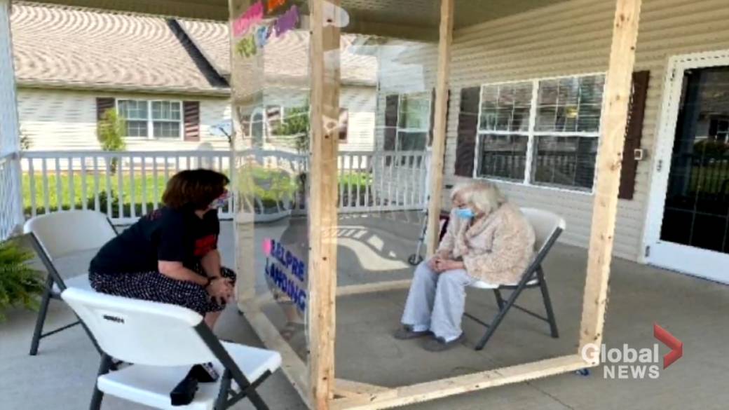 Nova Scotia Long Term Care Homes Get Creative In Preparation For Visits