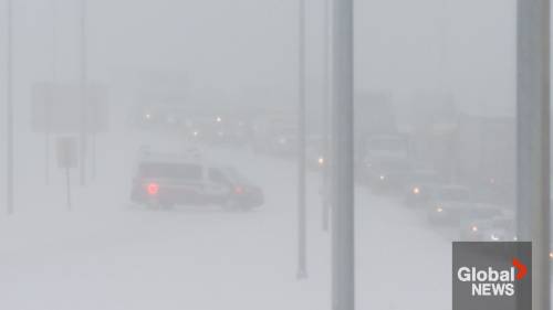 Snowfall Leads To Messy Commute In Calgary Watch News Videos Online