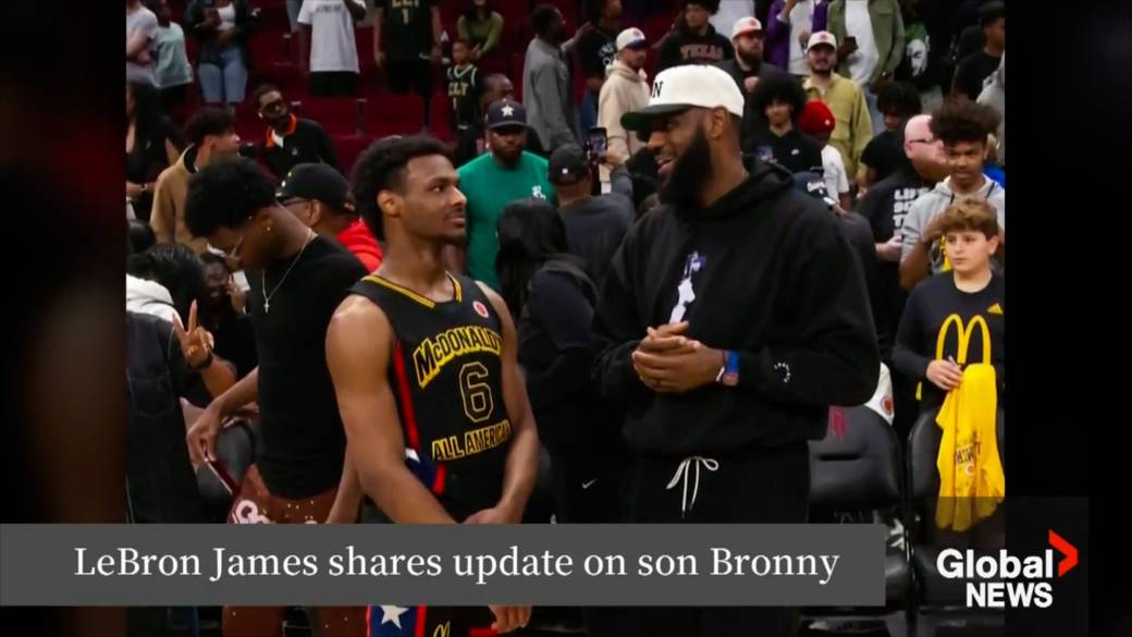 Lebron James Shares Update After Son Bronnys Cardiac Arrest ‘we Feel