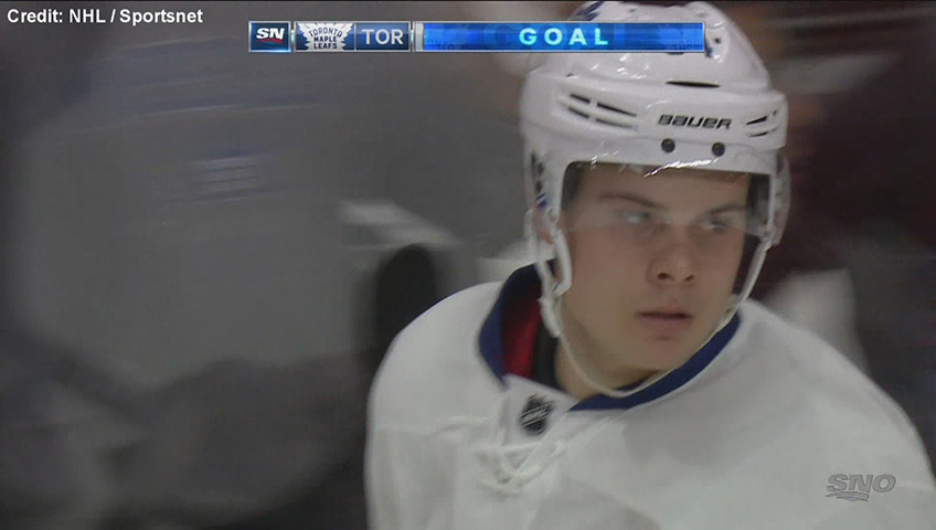 Maple Leafs Rookie Auston Matthews Scores 4 Goals In 2 Periods In Nhl