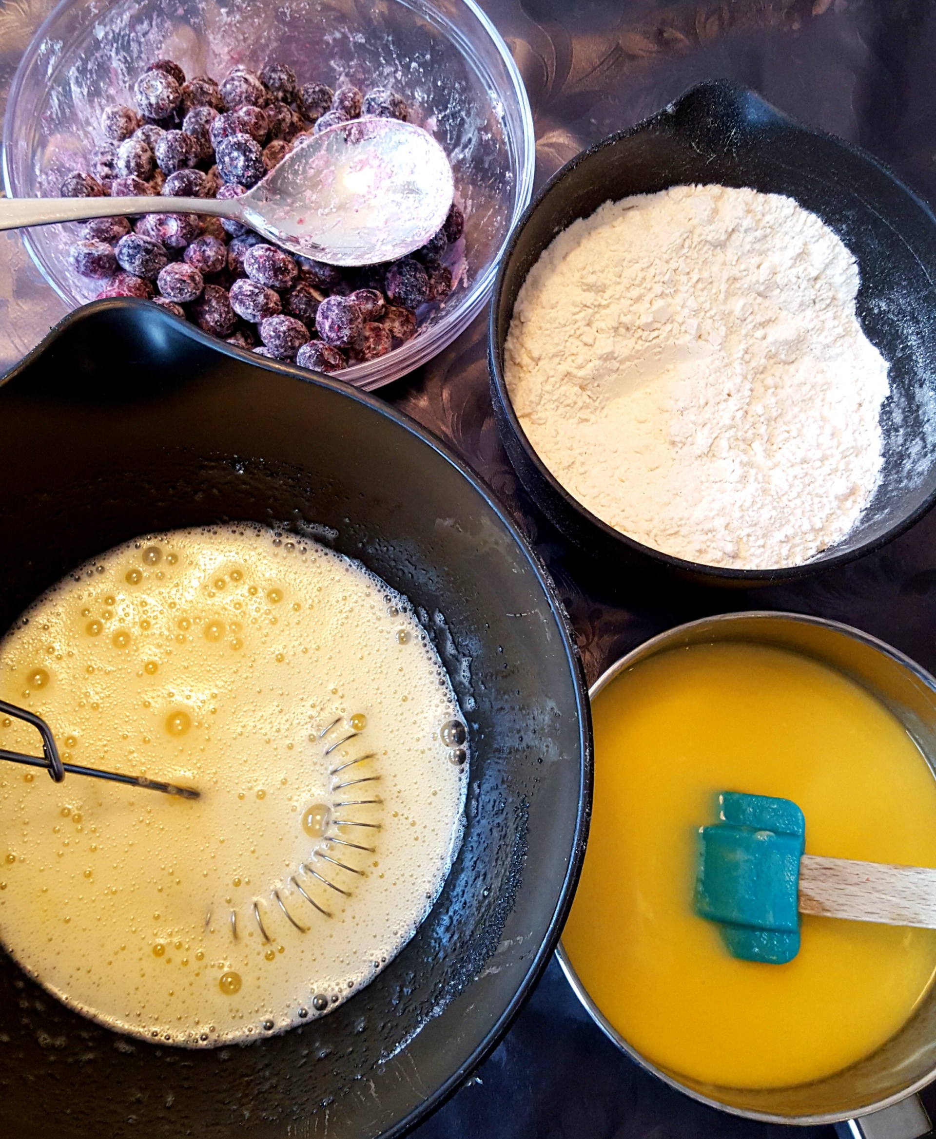 Vit Kladdkaka Med Blåbär Zeinas Kitchen