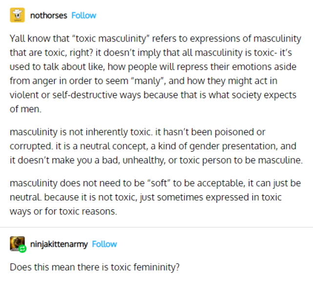 Explaining Toxic Masculinity And Toxic Femininity Media Chomp