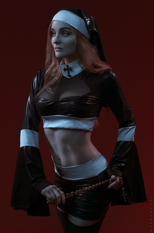 Nun Cosplay From Hitman Absolution Media Chomp