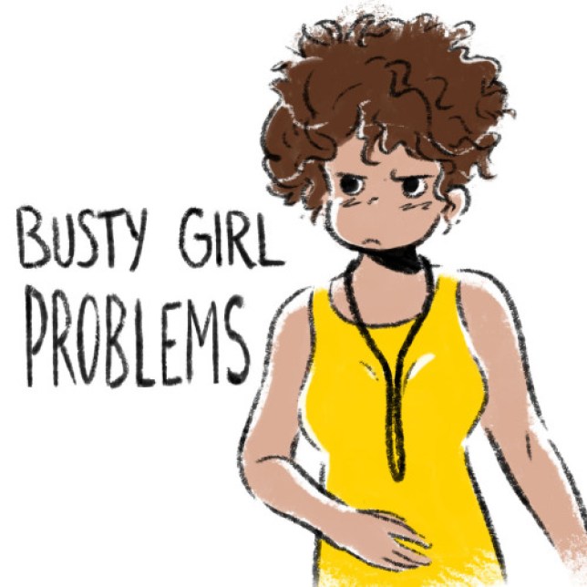 Busty Girl Problems Comic Media Chomp