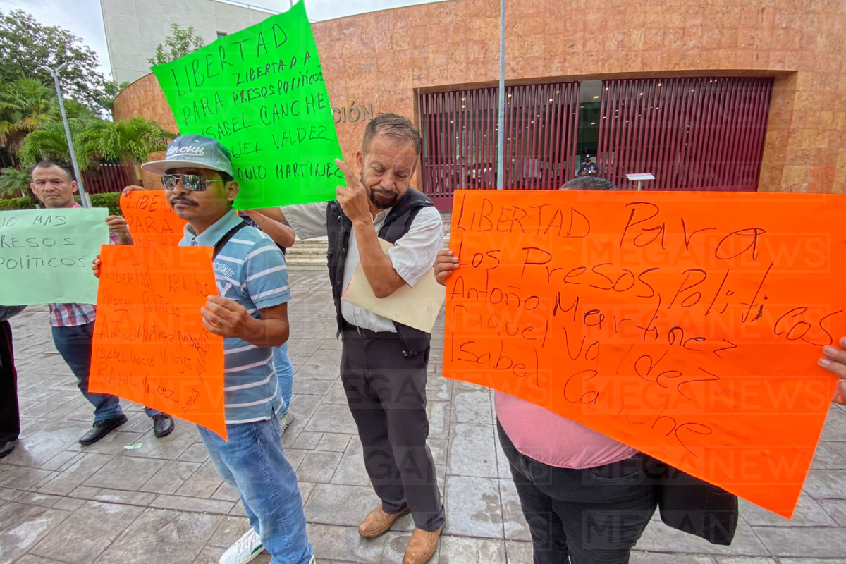 Morenistas Piden La Libertad De Compañeros Detenidos En Playa Del Carmen