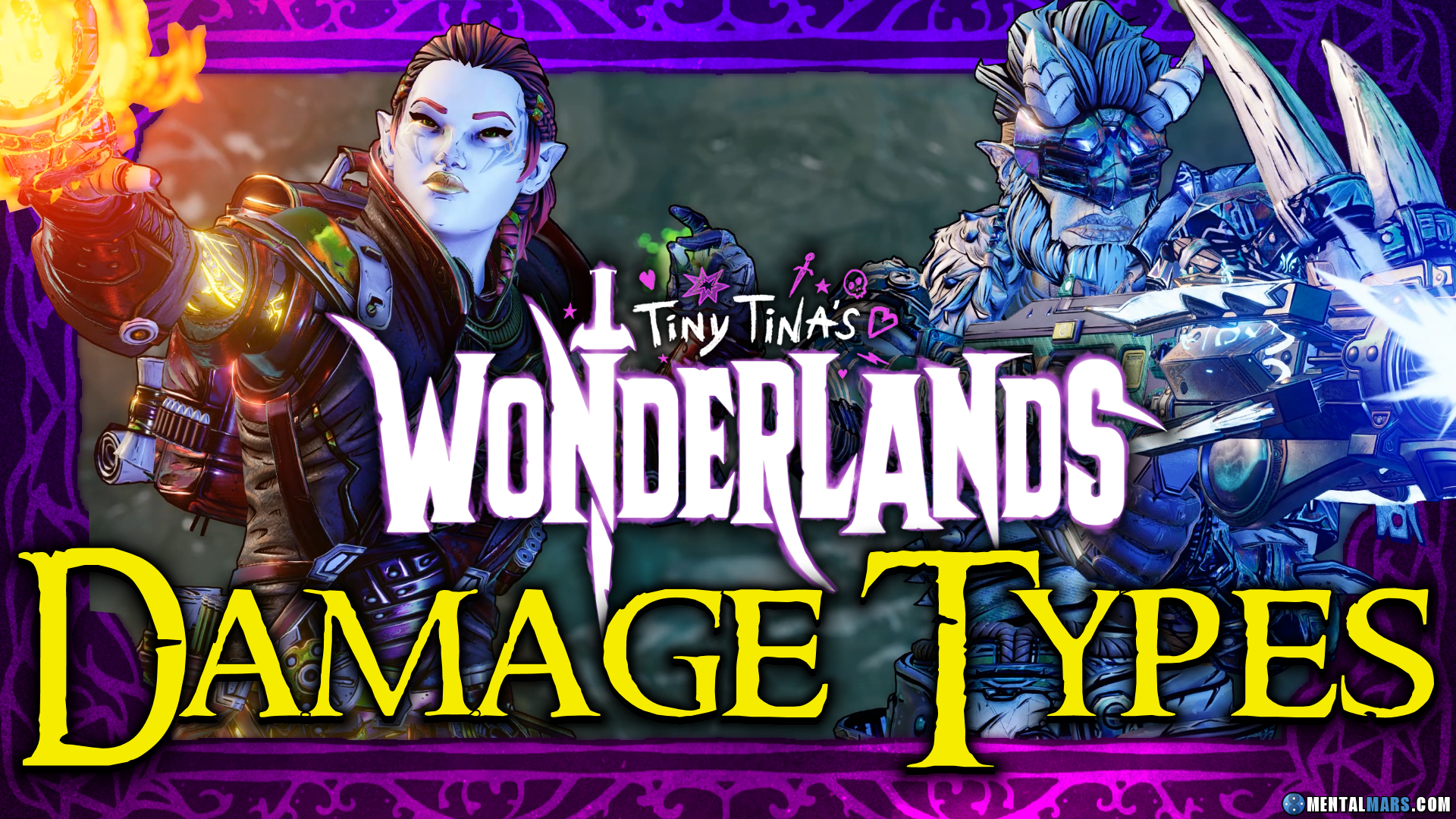 Tiny Tinas Wonderlands Elemental Damage Types Mentalmars