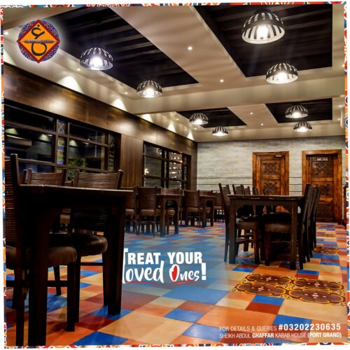 Shaikh Abdul Ghaffar Kabab House Menu Card Location Address Number