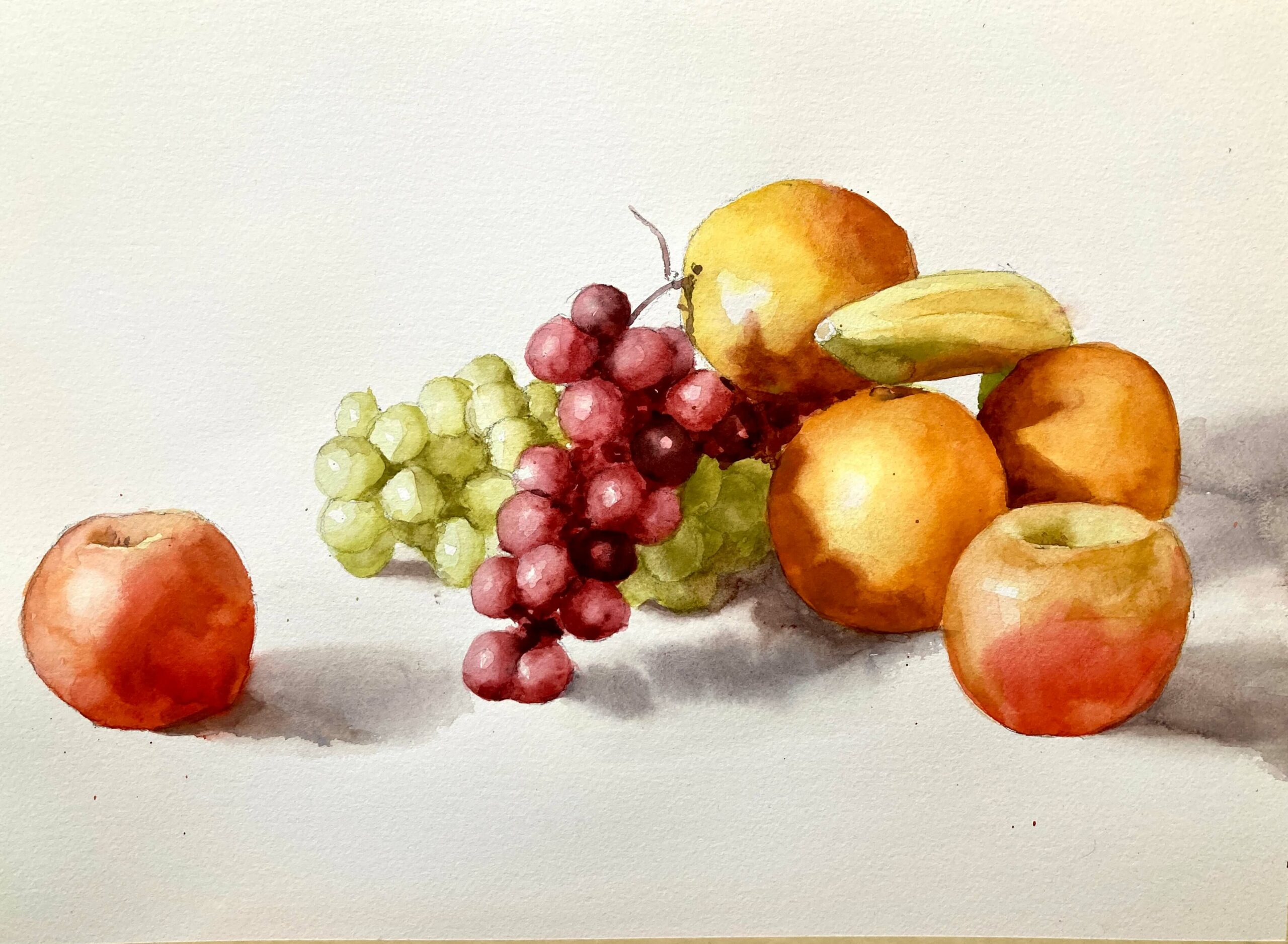 Watercolor Still Life Michele Clamp Art