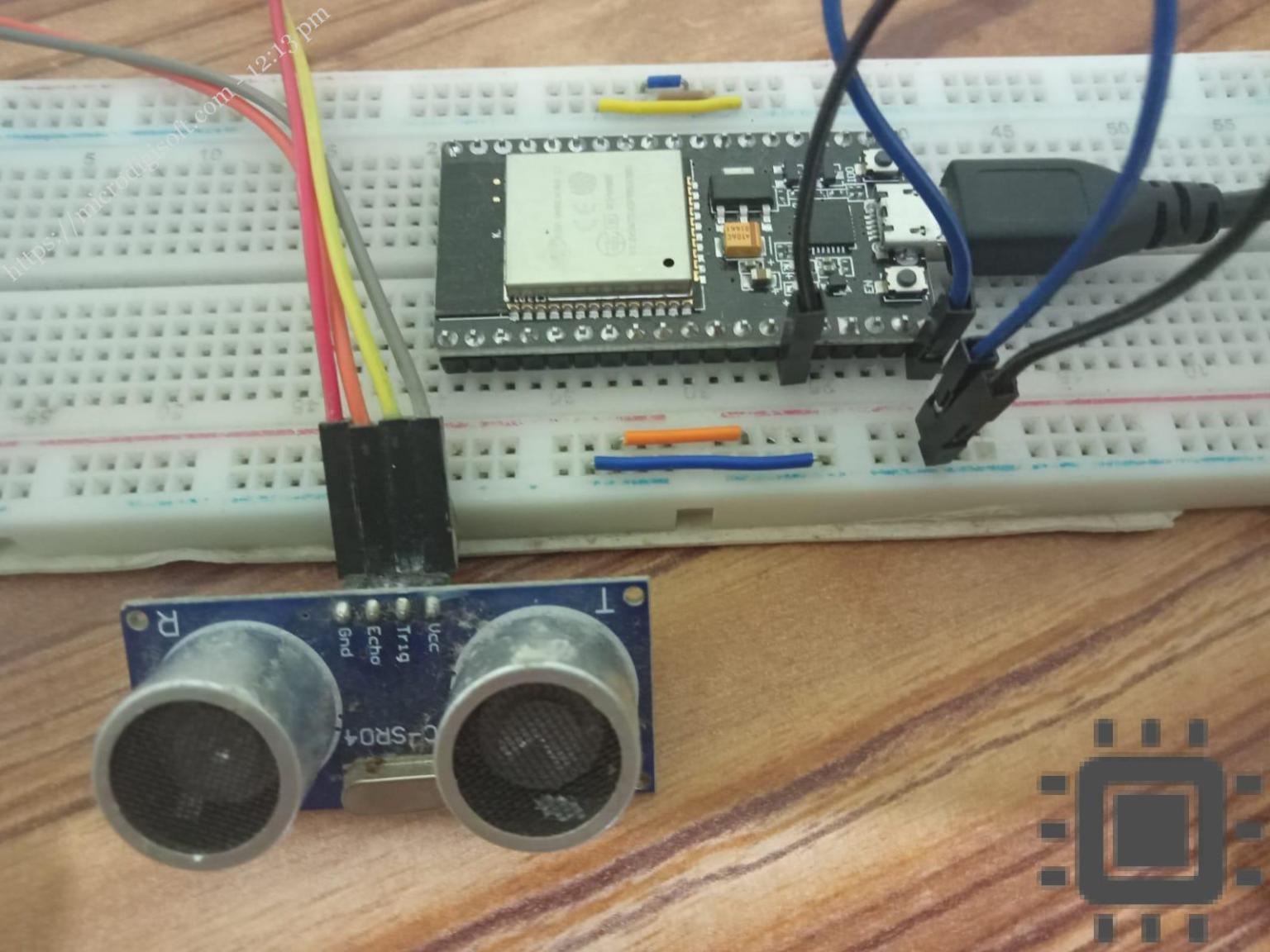 Esp32 With Hc Sr04 Ultrasonic Sensor With Arduino Ide