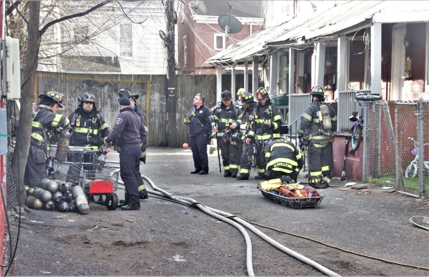 Trenton Firefighters Battle Basement Fire On Cummings Place Midjersey