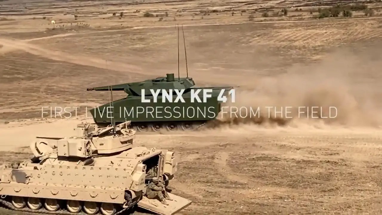 Rheinmetall Releases Video Of Lynx Kf41 During Nato Excercise Brave