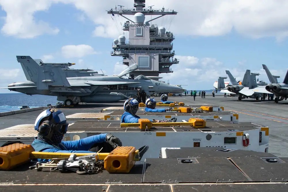 Us Navy Gerald R Ford Carrier Strike Group Completes Composite