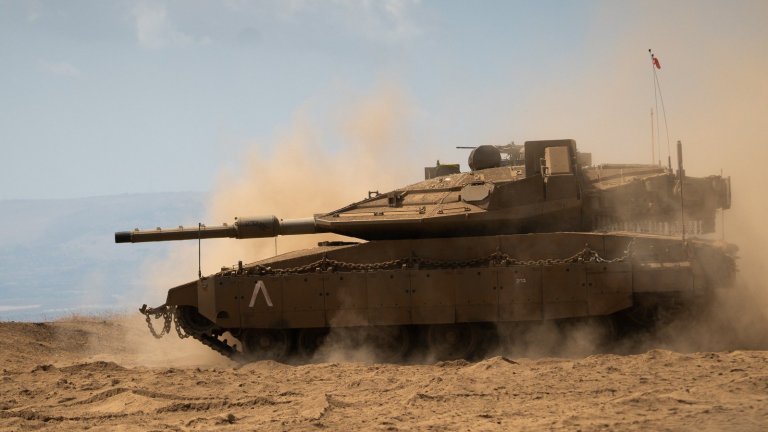 Israel Ministry Of Defense Unveils New Merkava Barak Main Battle Tank