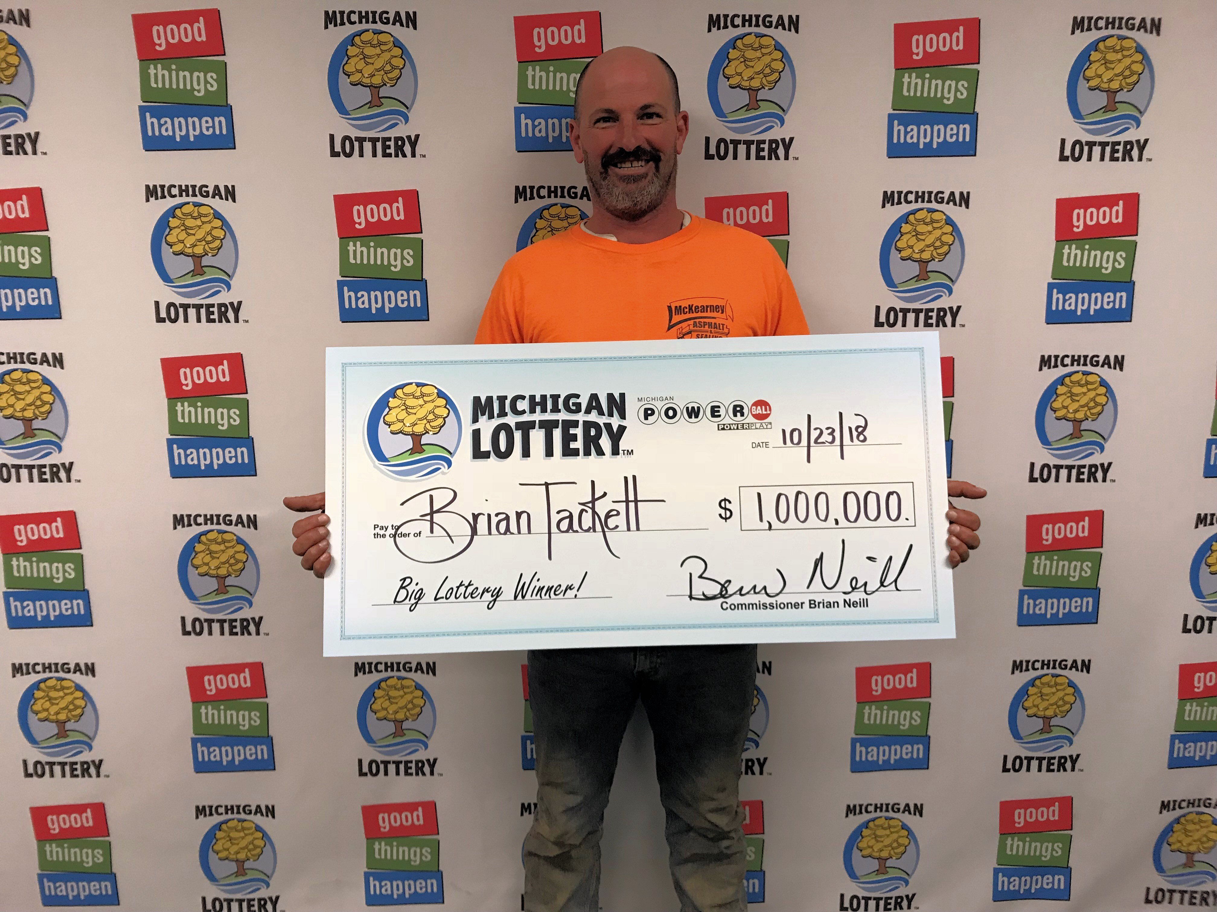 Lansing Man Wins 1 Million Powerball Prize Michigan Lottery Connect