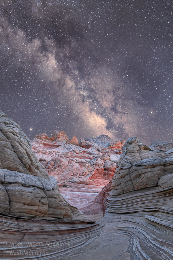 White Pocket Vermilion Cliffs National Monument Milky Way Mishmoments